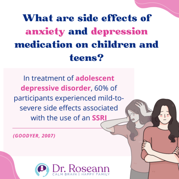 SSRI Medication Side Effects on Children | Dr. Roseann