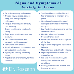 Anxiety Coping Skills for Teens - Dr. Roseann