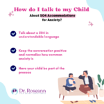 504 for Anxiety: Getting Support in the Classroom | Dr. Roseann