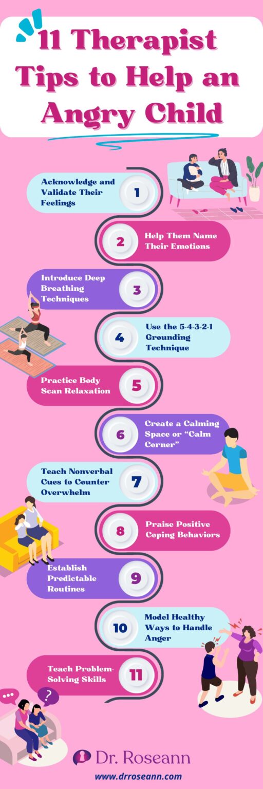 11 Therapist Techniques to Help Your Angry Child Calm Down Fast - Dr ...