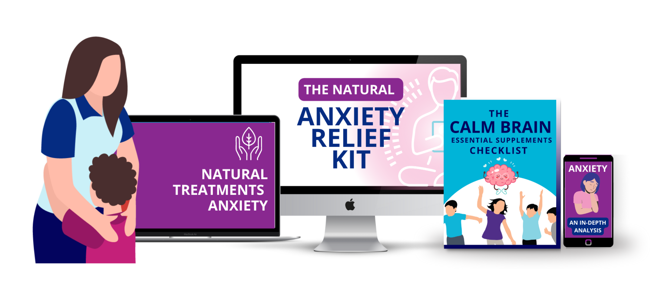 The Natural Anxiety Relief Kit - Dr. Roseann